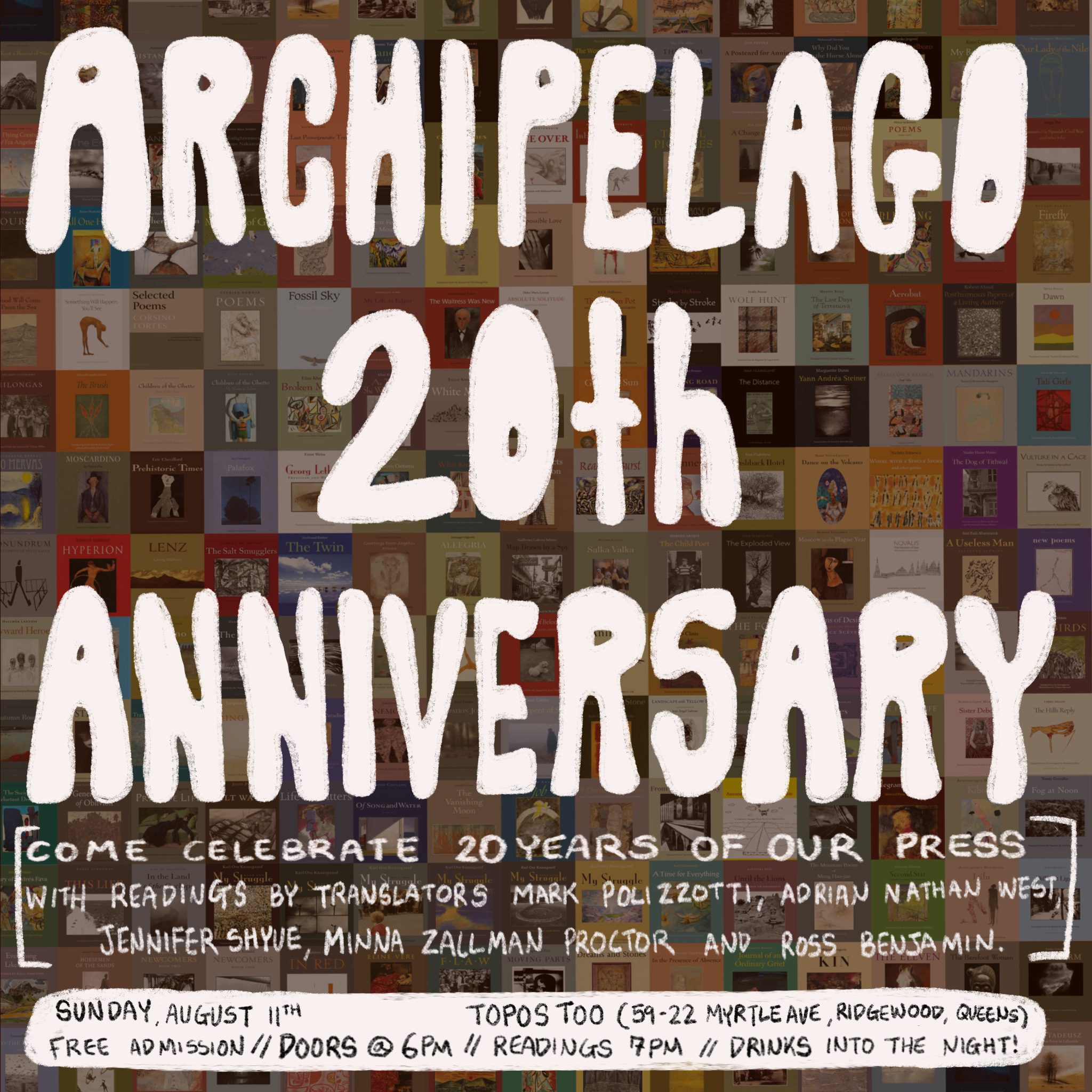 Party at Topos Too - Archipelago Books